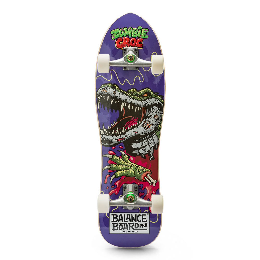 Zombie Croc Surfskate - custom skateboard- Balance Board Pro